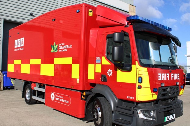 Fully electric vehicles join London Fire Brigade fleet | Fleet strategy